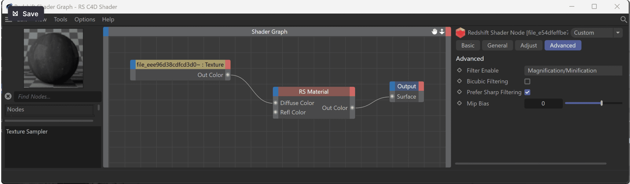 Script that converts Redshift materials back to C4D standard ones