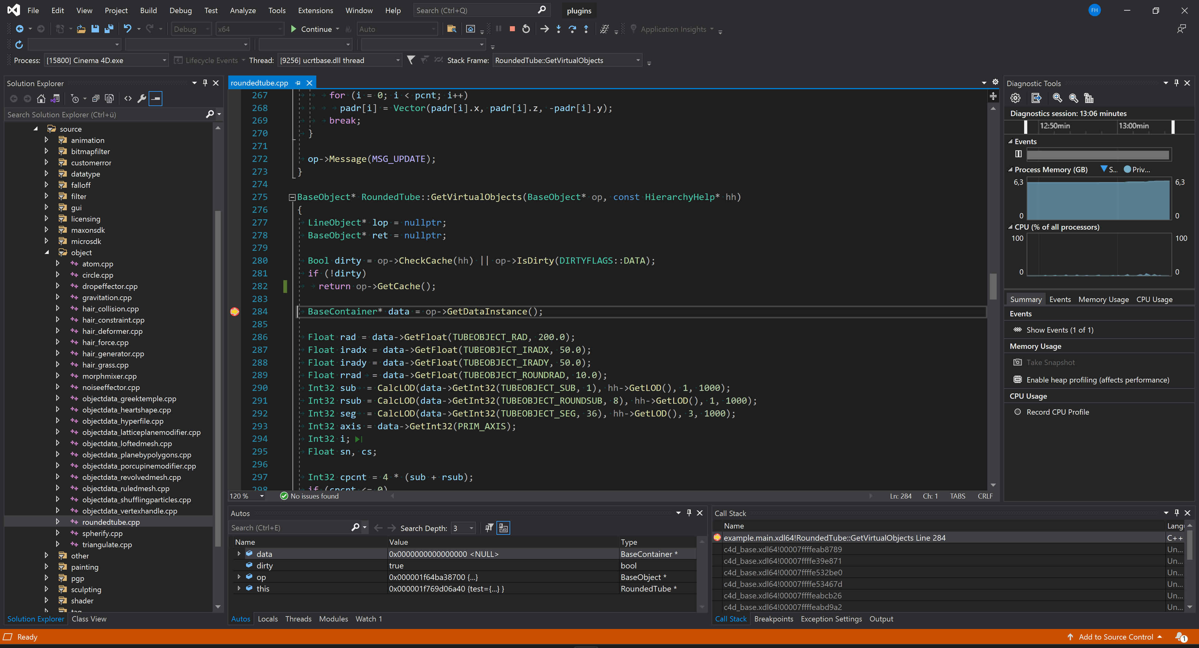 Getting Started with the Cinema 4D C++ SDK on Windows : Cinema 4D C++ SDK
